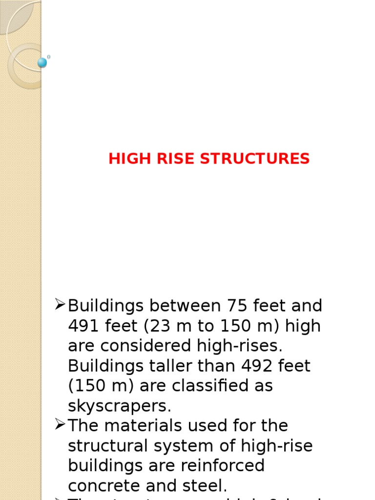 High Rise Structures | PDF | Framing (Construction) | Truss
