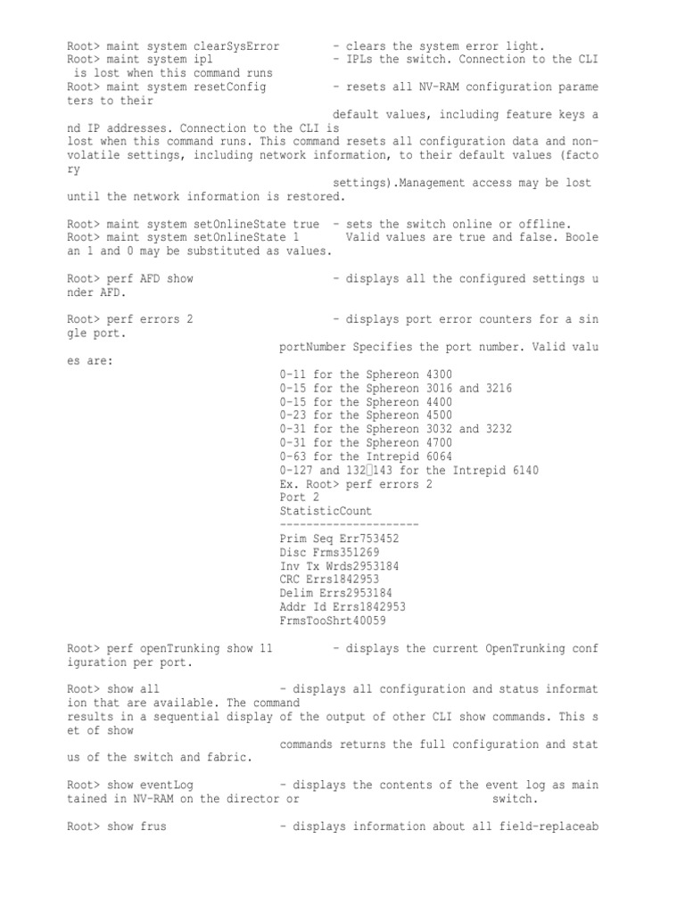 Switch CLI Commands Guide | PDF | Digital Technology | Data Transmission