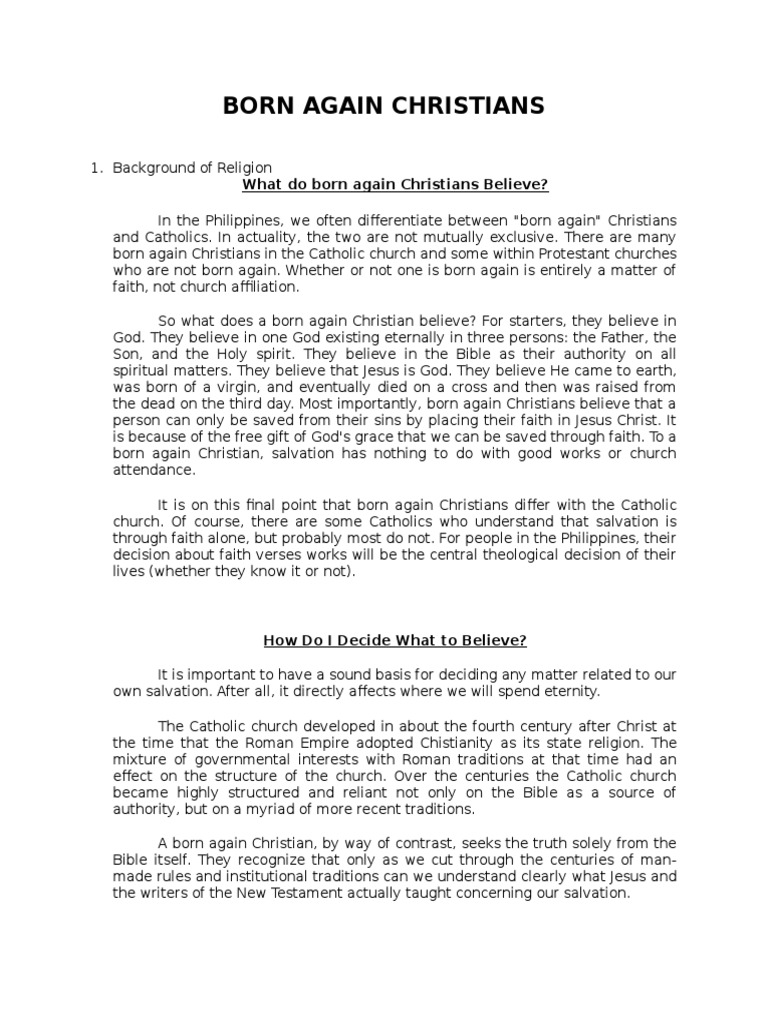 Born Again | Born Again | Christian Church