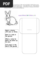 Five Little Bunnies Poem | PDF