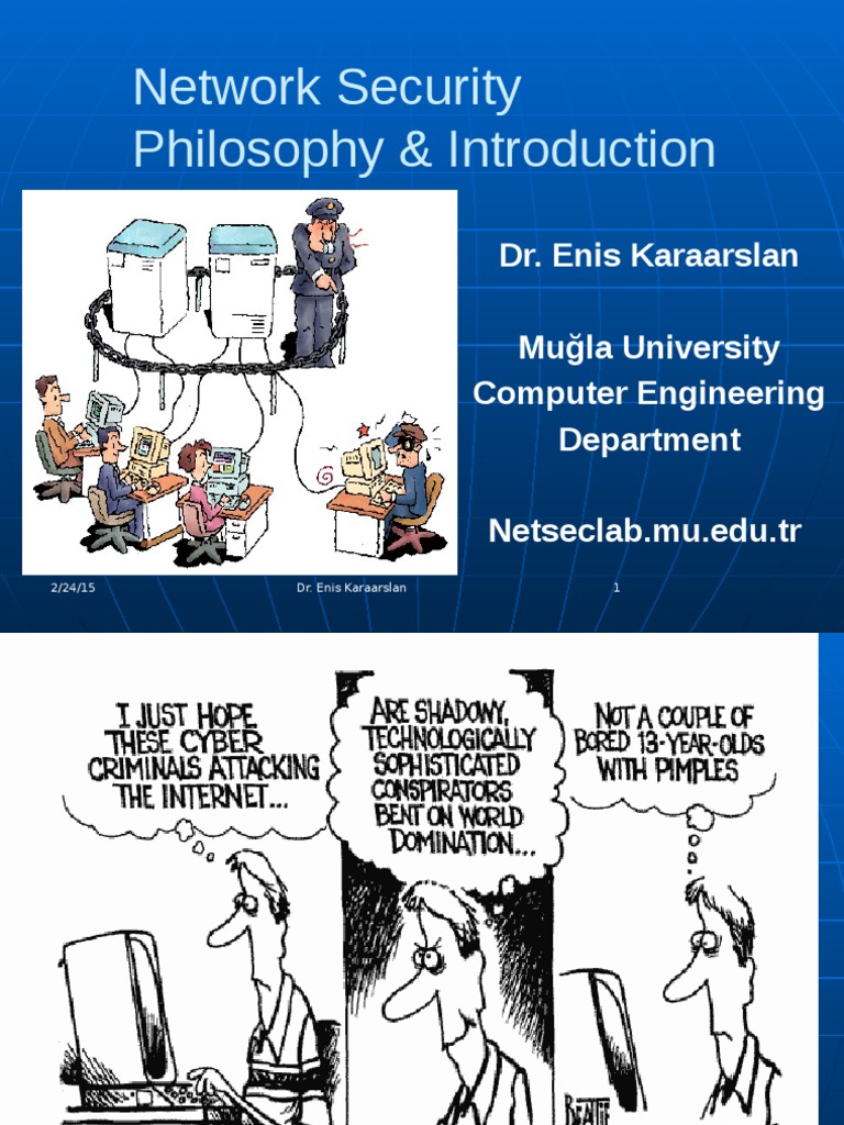 Network Security Philosophy & Introduction | PDF | Firewall (Computing ...