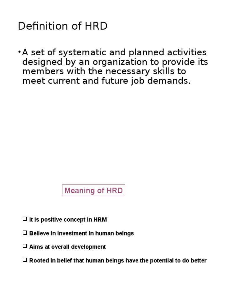 HRD Presentation | PDF | Empathy | Competence (Human Resources)