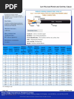 Riyadh Cable Data Sheet | PDF