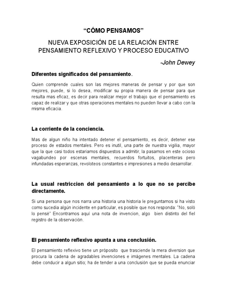 Significado y Ejemplo de Tres Cuartillas | PDF | Mente | Evidencia