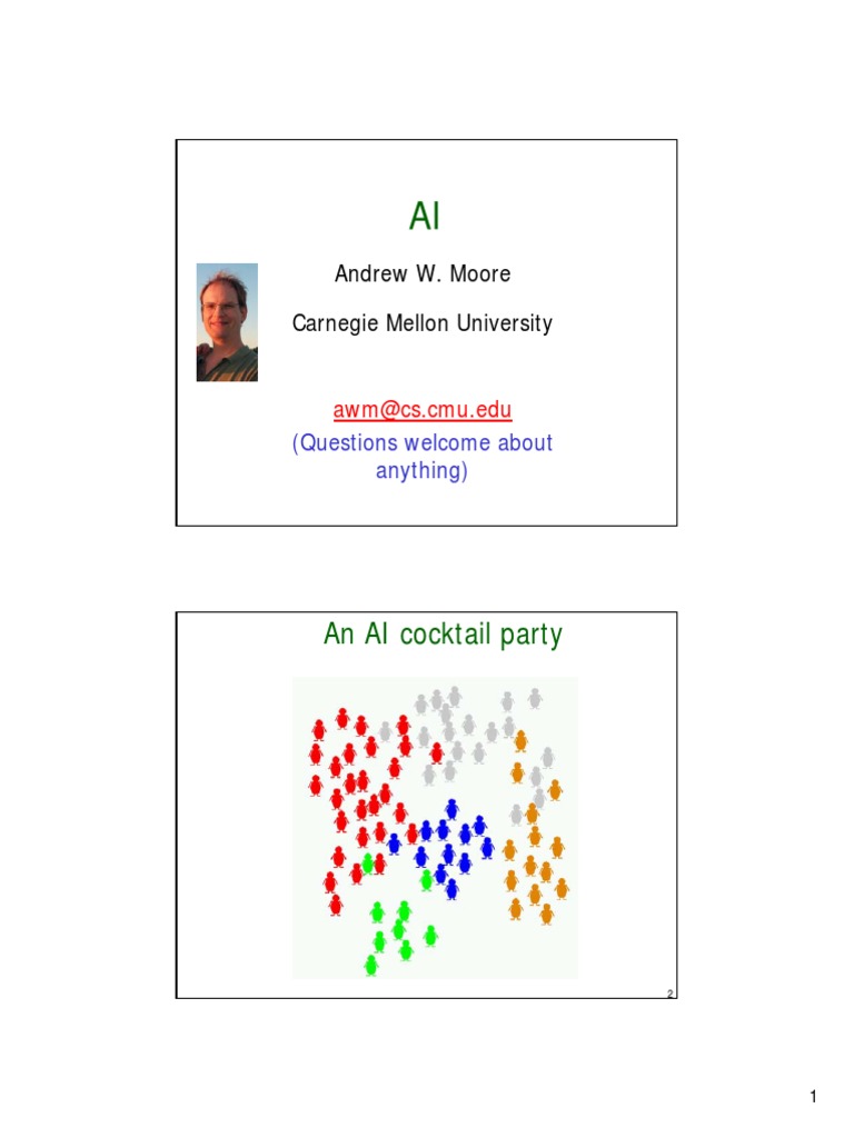AI Insights by Andrew W. Moore | PDF