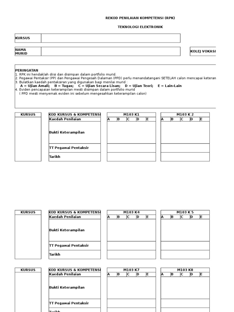 RPK Modul 103 | PDF | Bisnis | Teknologi & Rekayasa