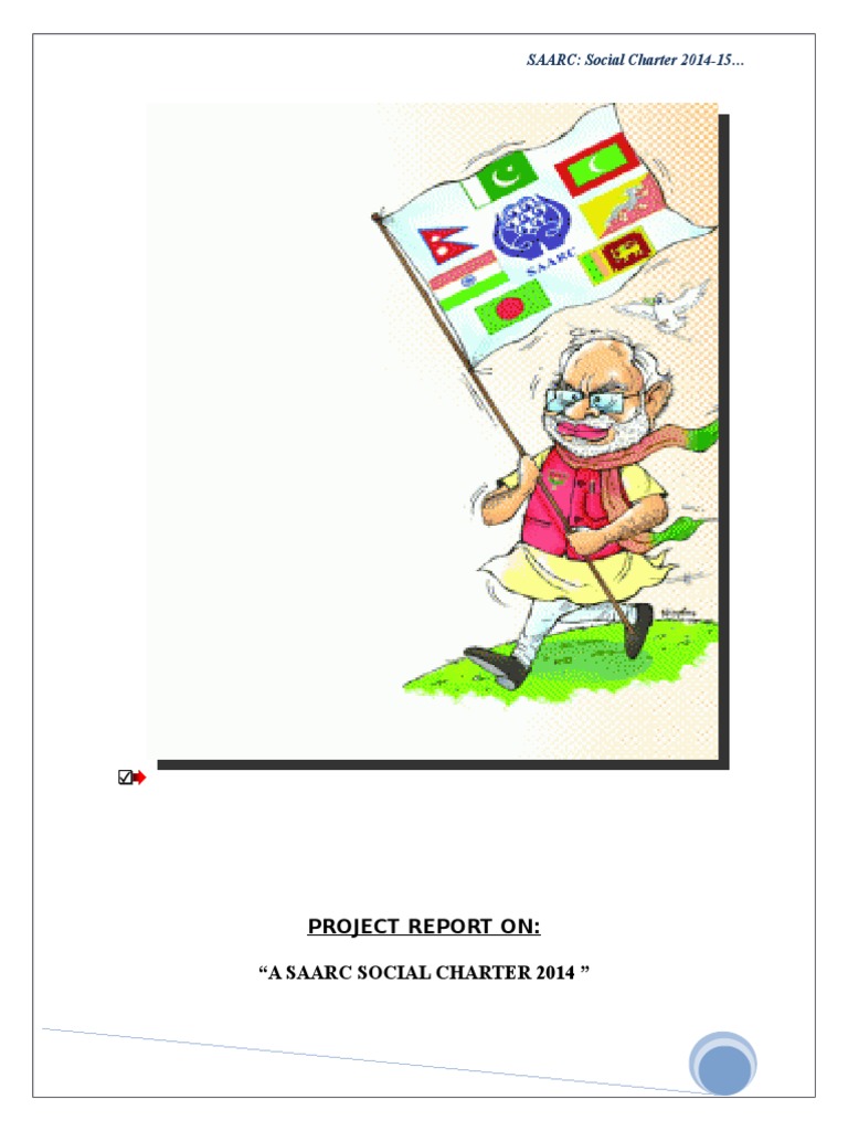 Project Report On: "A Saarc Social Charter 2014 " | PDF | Poverty ...