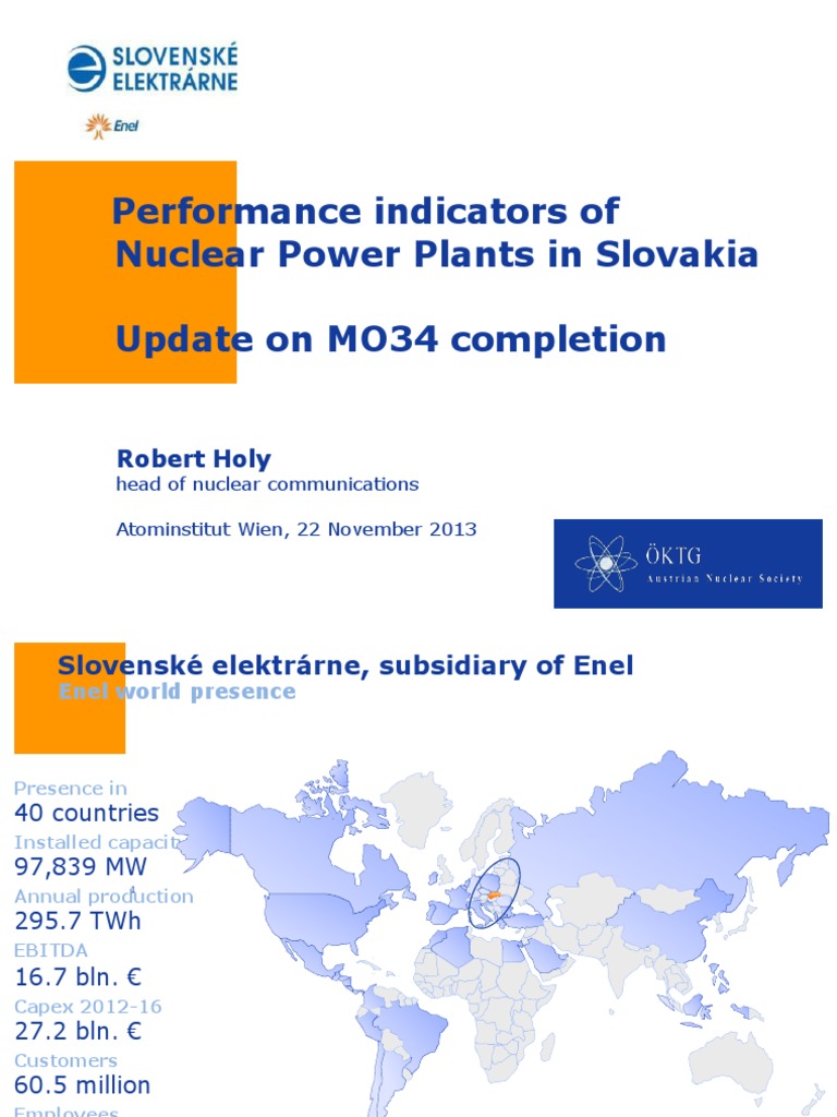 Vortrag Holy Slovak NPPs | PDF | Nuclear Power Plant | Nuclear Technology