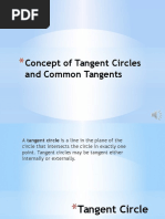 Common Tangents: DCT and TCT Formulas | PDF