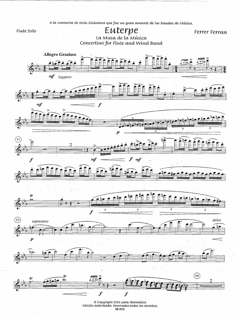Flute Music | PDF | Entertainment (General)