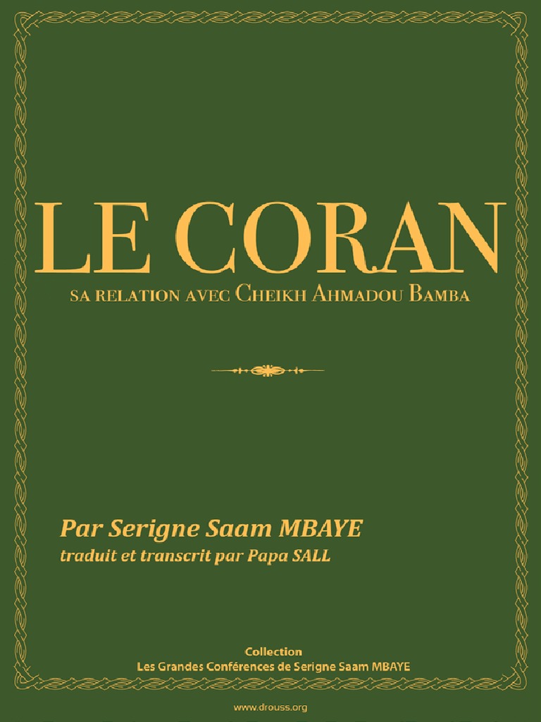 Le Coran | PDF | Coran | Islam