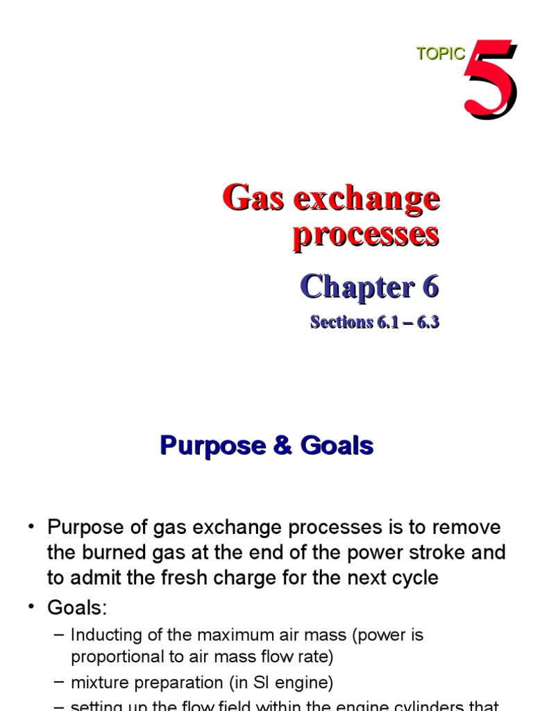 5 Gas Exchange Processes | PDF | Internal Combustion Engine | Throttle