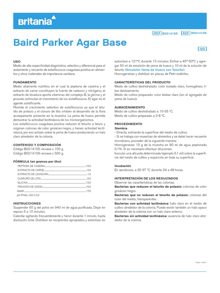 Agar BP | PDF | Microbiología | Patologia clinica