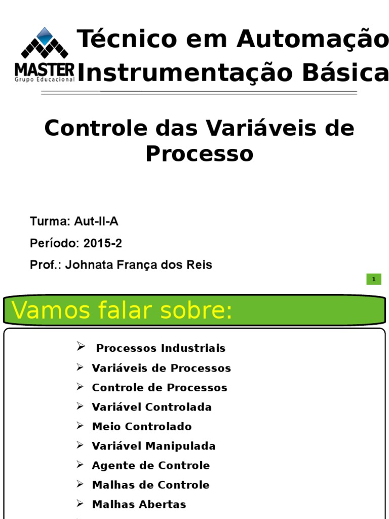 Controle de Processos Industriais | PDF | Temperatura | Science