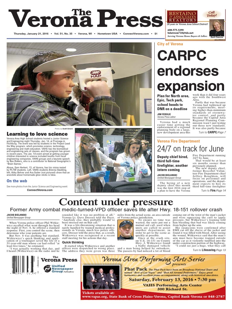 Erona Ress: Carpc Endorses Expansion | PDF | Advanced Placement | E Books