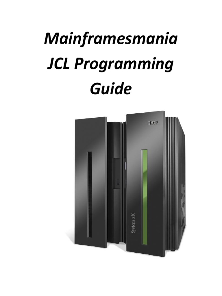 JCL+ VSAM Programming Guide | PDF | Mainframe Computer | Operating System
