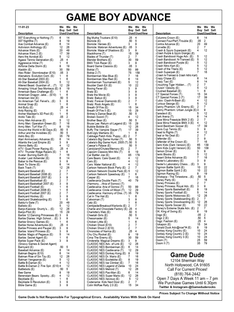 Game Boy Advance | PDF | Mario | Leisure