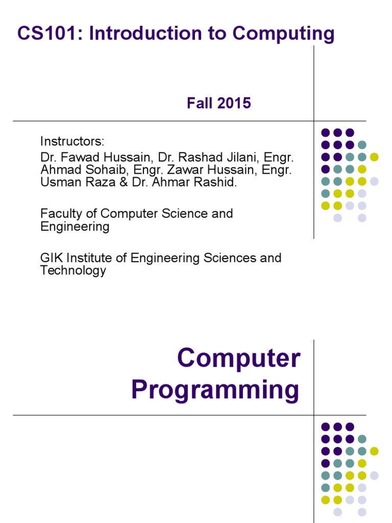 4 Computer-Programming-CS101 | Download Free PDF | Assembly Language ... 4 Computer-Programming-CS101 | Download Free PDF | Assembly Language ...