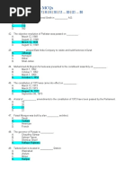 Pakistan General Knowledge Questions and Answers PDF Notes For All ...
