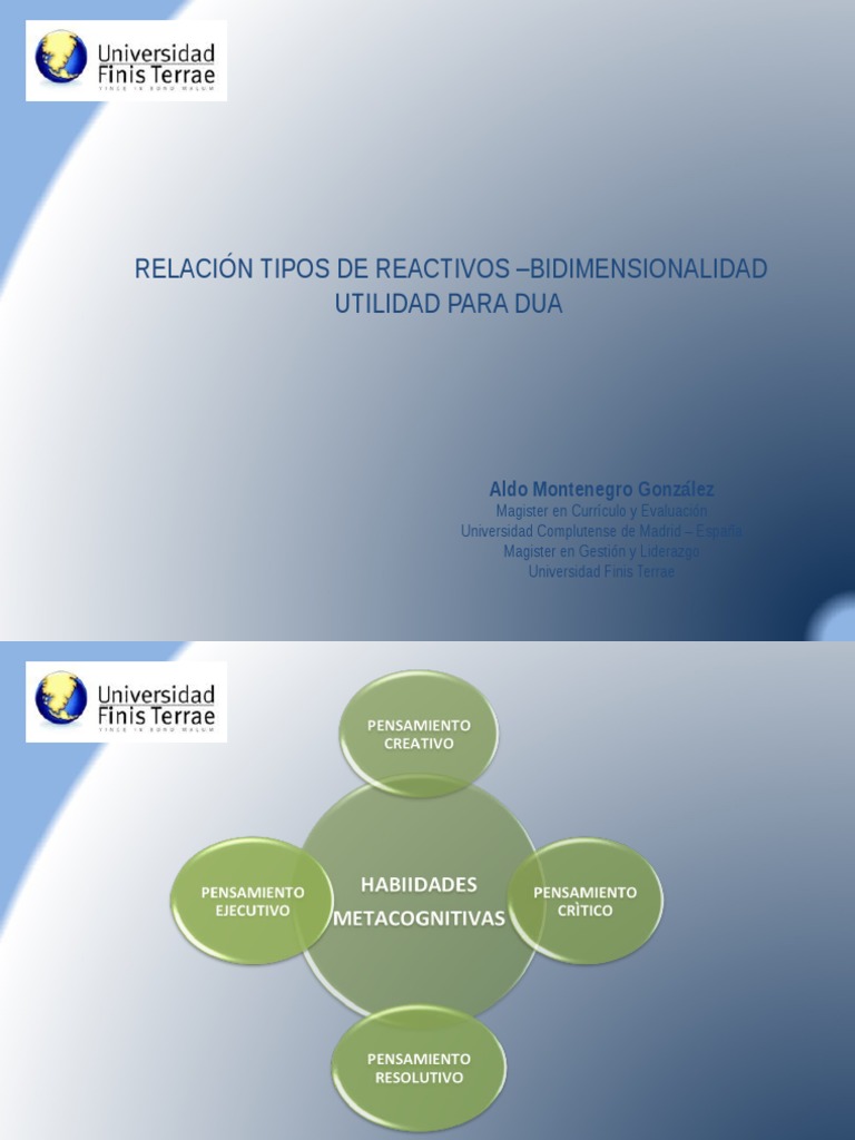 Tipos Reactivos y Bidimensionalidad | PDF | Biología Celular | Aprendizaje