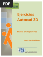 4 Libro de Ejercicios de Autocad 2d | PDF