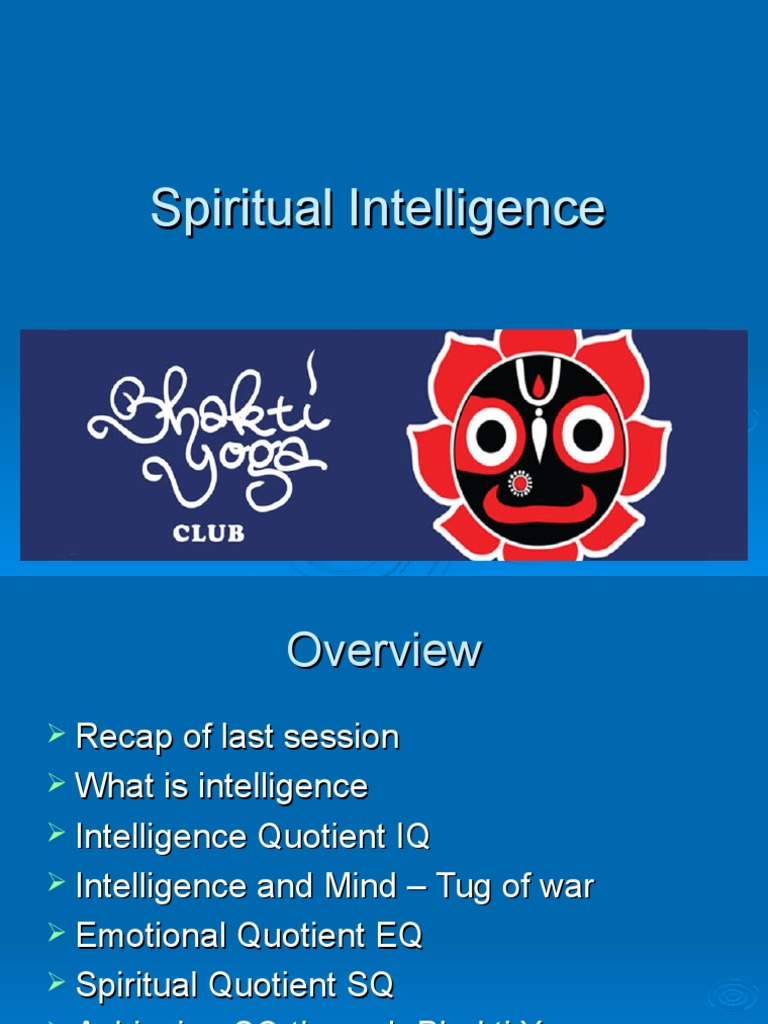 Spiritual Intelligence | PDF | Intelligence | Emotional Intelligence