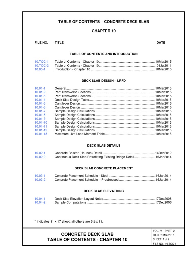 Concrete Deck Slab Design Guidelines | PDF | Prestressed Concrete ...