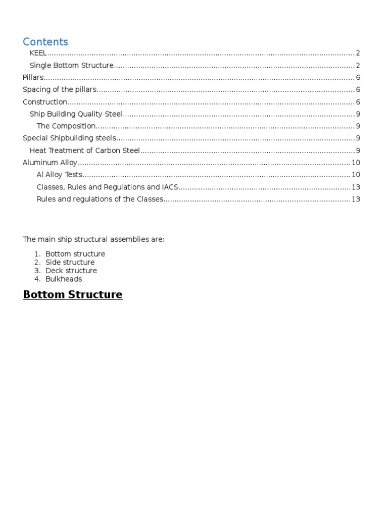 Ship Constructions Lecture Notes Pdf Welding Construction