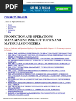 Product Vs Process Layout | PDF | Machines | Industries