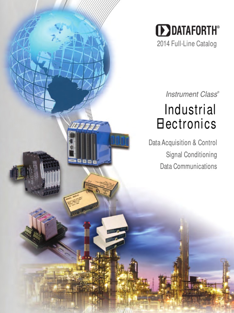 Industrial Electronics | PDF | Signal (Electrical Engineering) | Data ...