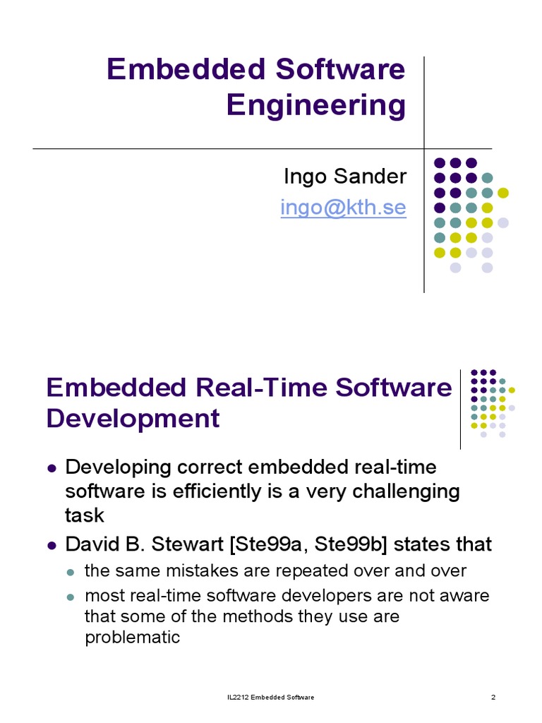 Embedded Software Engineering Pdf Embedded System Software Bug 