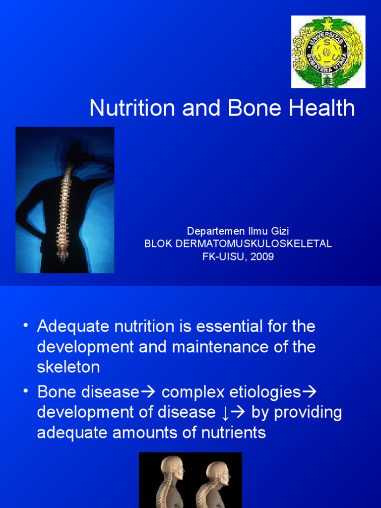 Nutrition's Role in Bone Health | PDF | Osteoporosis | Magnesium