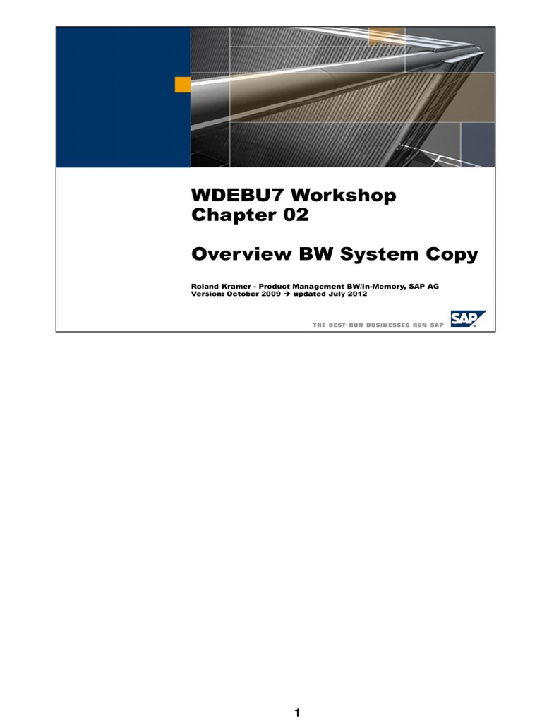 Sap Netweaver 7 0 Bi Systemcopy Abap Pdf Oracle Database Database Index