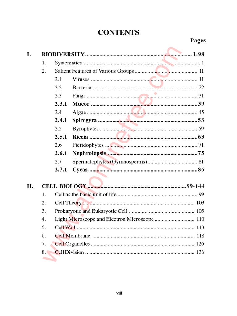 Botany Notes | PDF | Bacteriophage | Virus