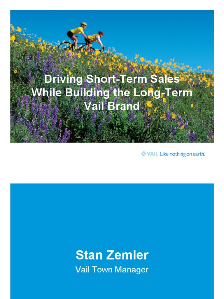 Vail Brand Strategy for Year-Round Tourism | PDF | Brand | Marketing