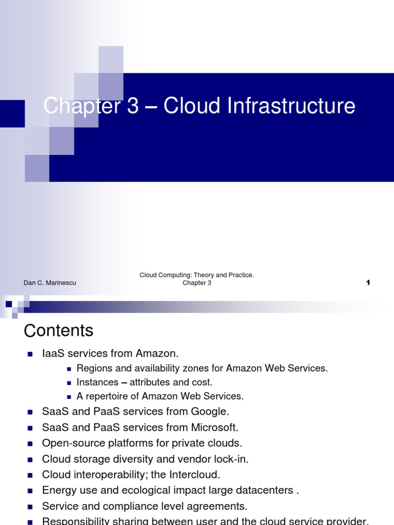 Cloud Infrastructure | Download Free PDF | Platform As A Service ...