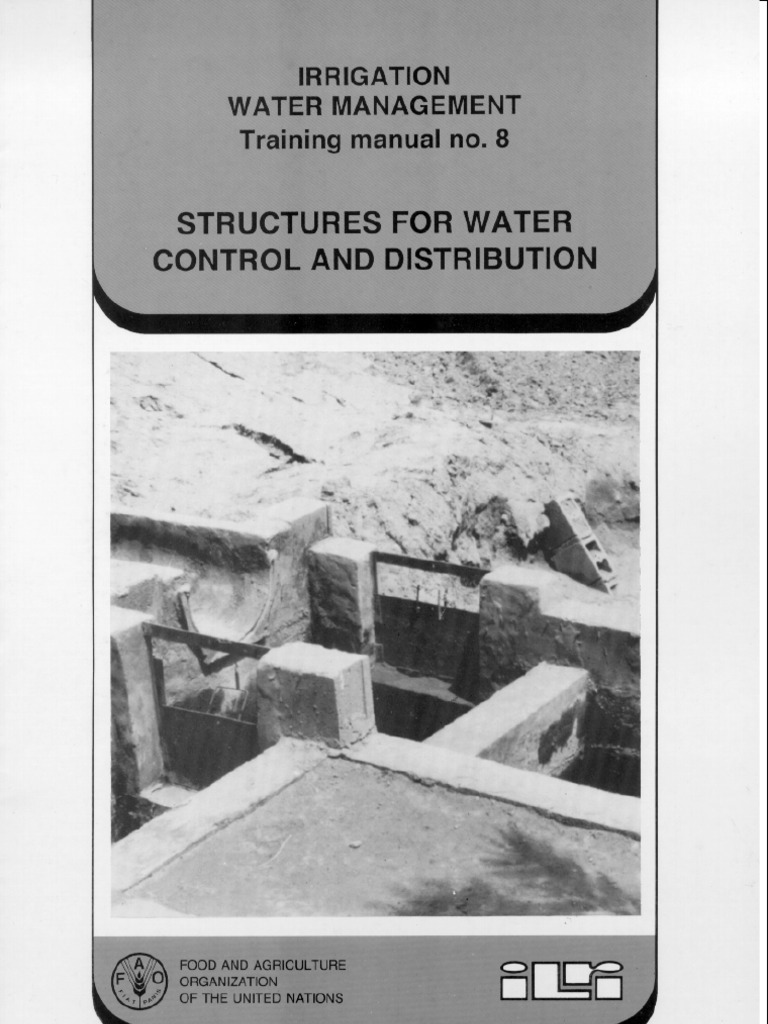 Water Control Structures in Irrigation | PDF | Irrigation | Spillway