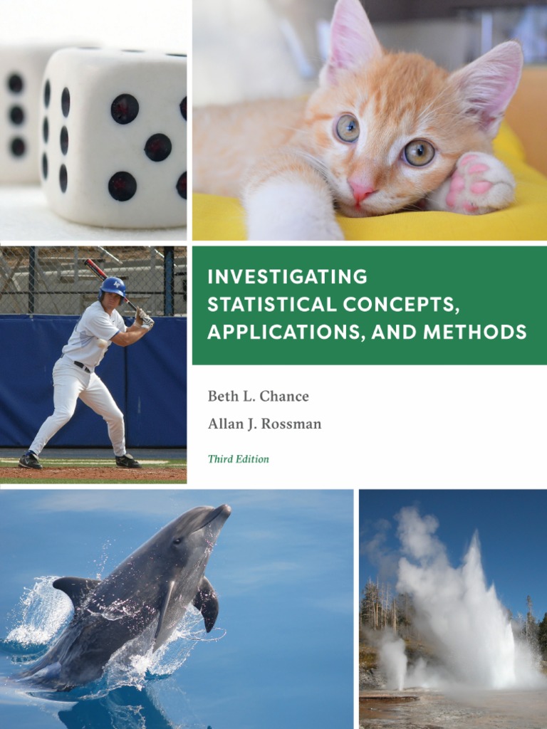 Text: Investigating Statistical Concepts, Applications, and Methods | PDF | Random Variable ...