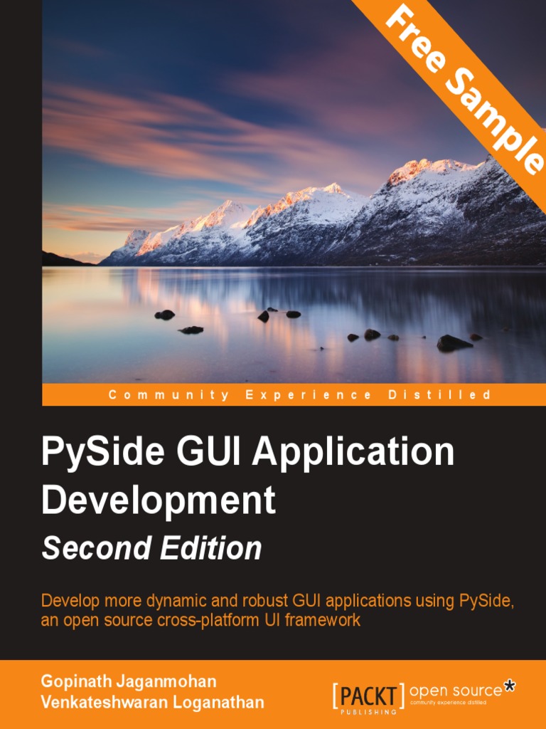 Pyside Gui Application Development Second Edition Sample Chapter Pdf Graphical User