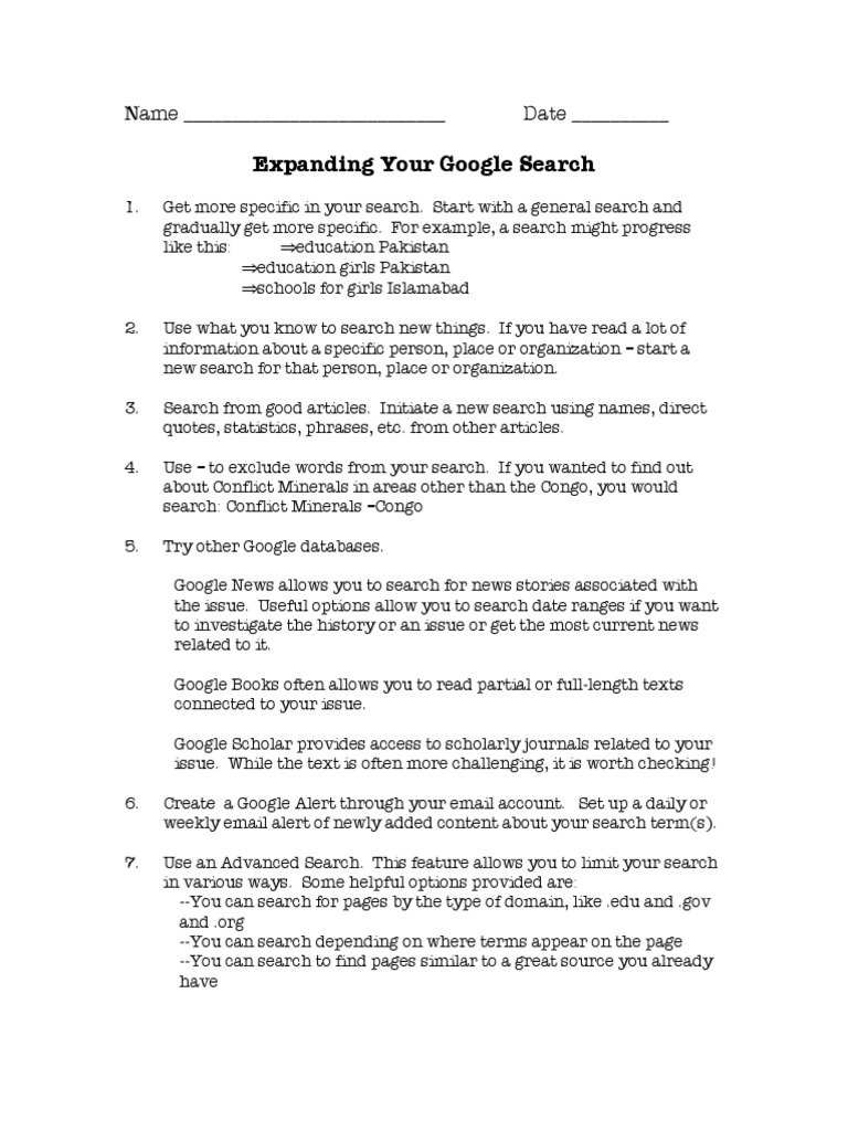 Enhance Your Google Search Skills | PDF | Career & Growth | Business