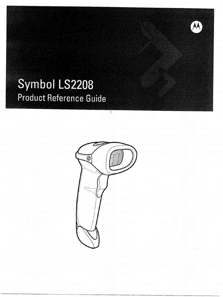 Manual de Escaner Motorola LS2208 | PDF