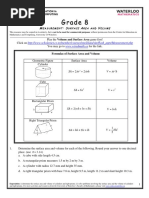 Mensuration Formula Sheet - IGCSE | PDF | Euclidean Geometry | Convex ...