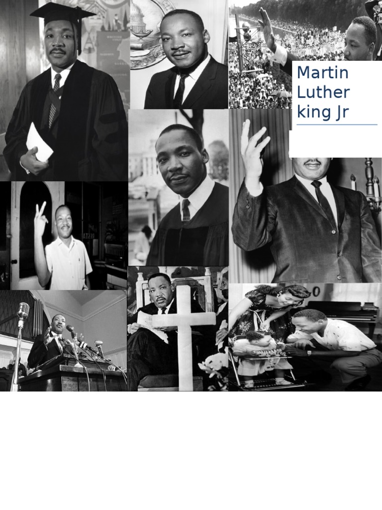 Martin Luther King Jr. Biography | PDF