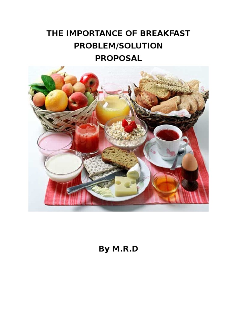 The Importance of Breakfast | PDF | Blood Sugar | Wellness