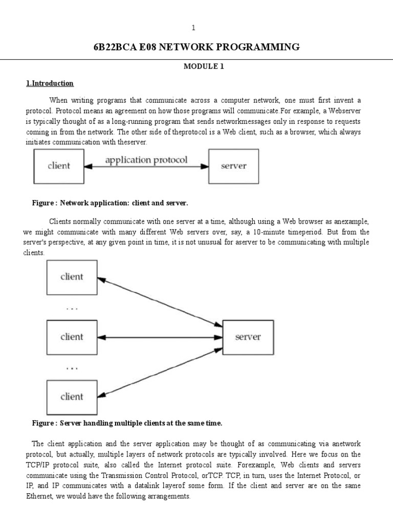 Network Programming | PDF | Transmission Control Protocol | Port ...