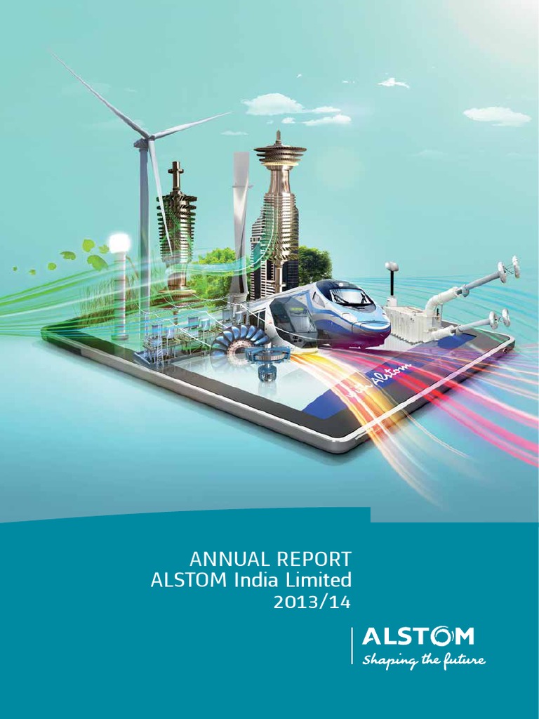 Alstom Ar 2013-14 - Deluxe | PDF | Renewable Energy | Electrical Grid