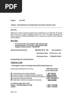 Fidic Letters by Contractor | PDF | Subcontractor | Employment