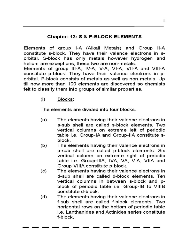 Chemistry 2nd Year Complete File Pdf Periodic Table Oxide