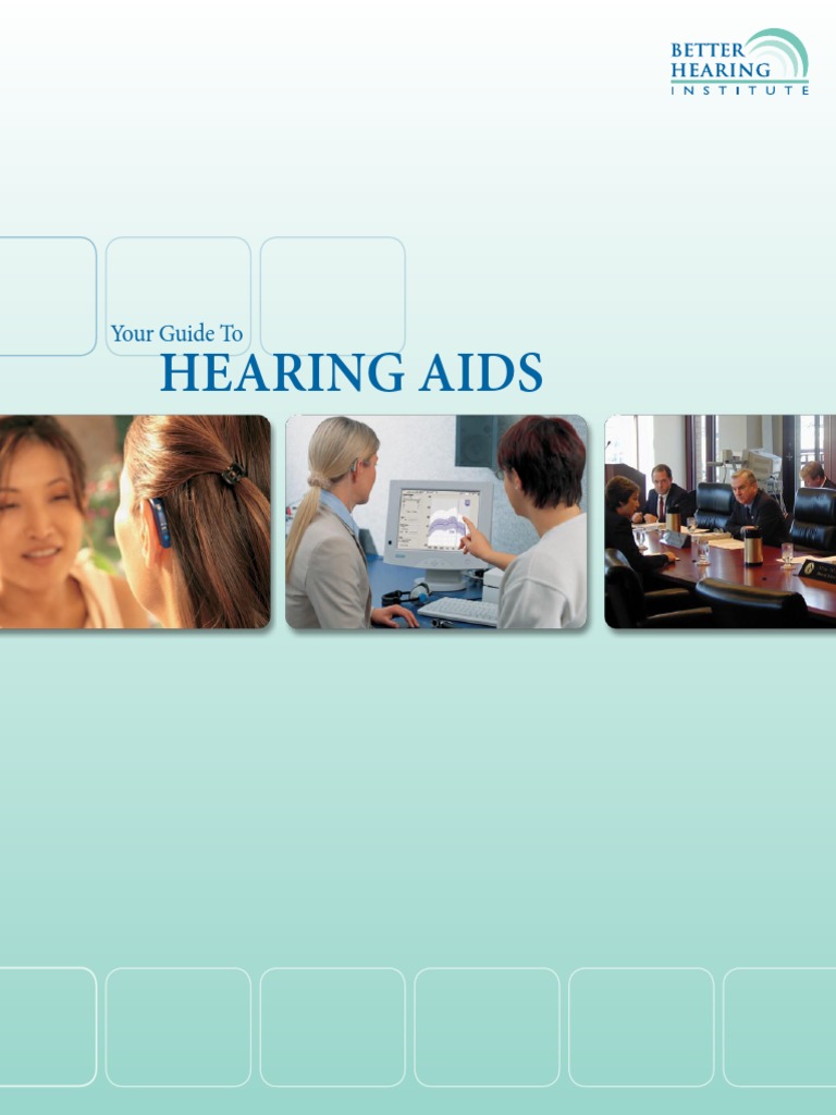 Your Guide To Hearing Aids | PDF | Hearing Aid | Hearing Loss