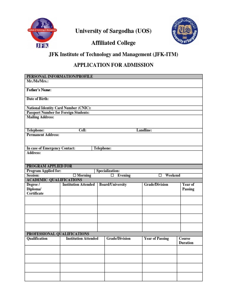 University of Sargodha (UOS) Affiliated College | PDF | Academic Degree | Academia